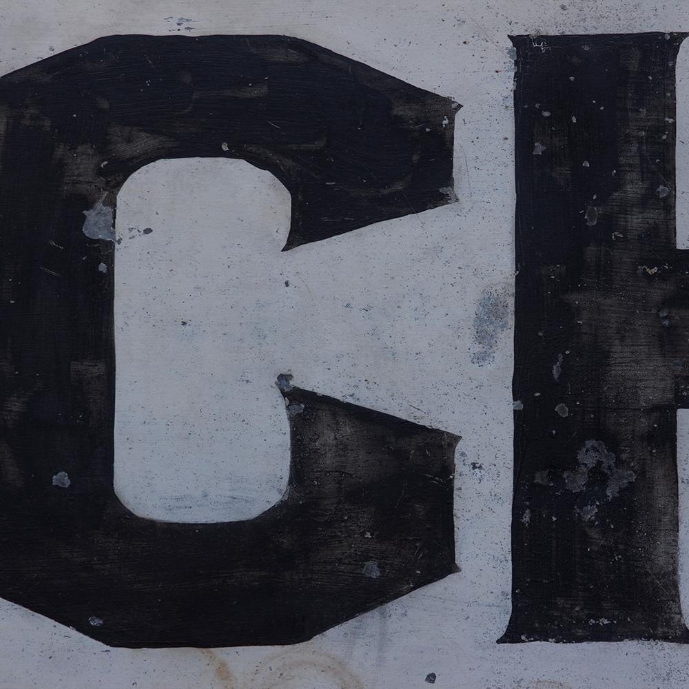 Hand-painted "Lunch" Sign at 1stDibs | on lunch sign, sign for lunch ...