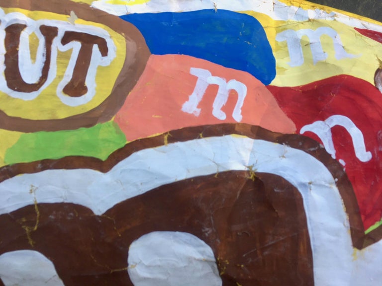 5 Foot Long Hand-Painted Peanut M&Ms Pop Art Bag For Sale at 1stDibs ...