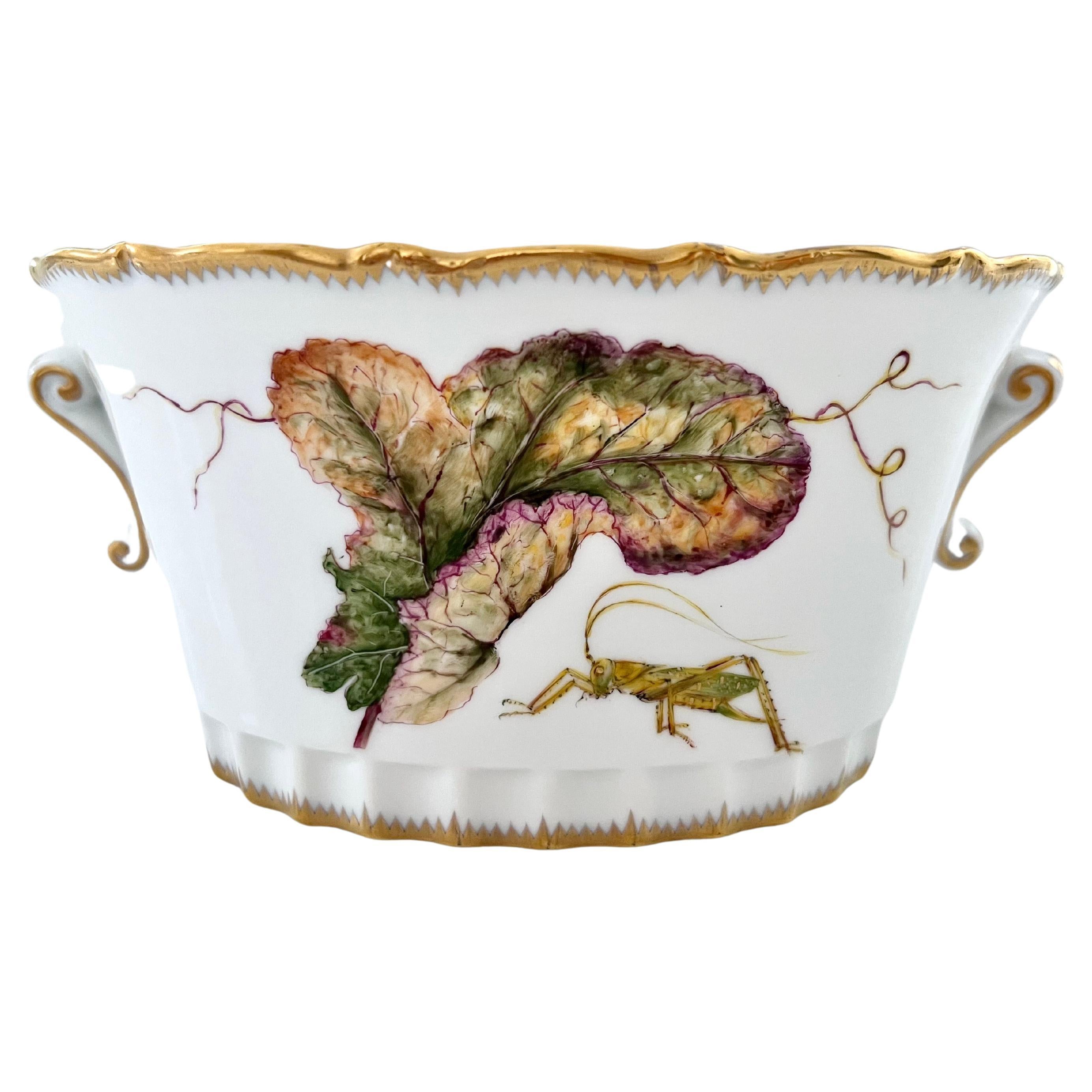Porcelain Cachepot by KPM Art Nouveau Hand Painted, circa 1900 at 1stDibs