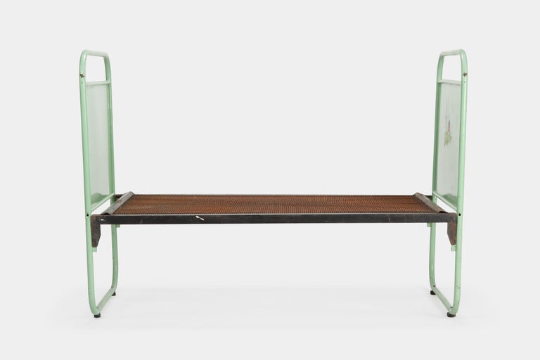 Hand Painted Steel Kids Bed Russia, 1920s For Sale at 1stDibs