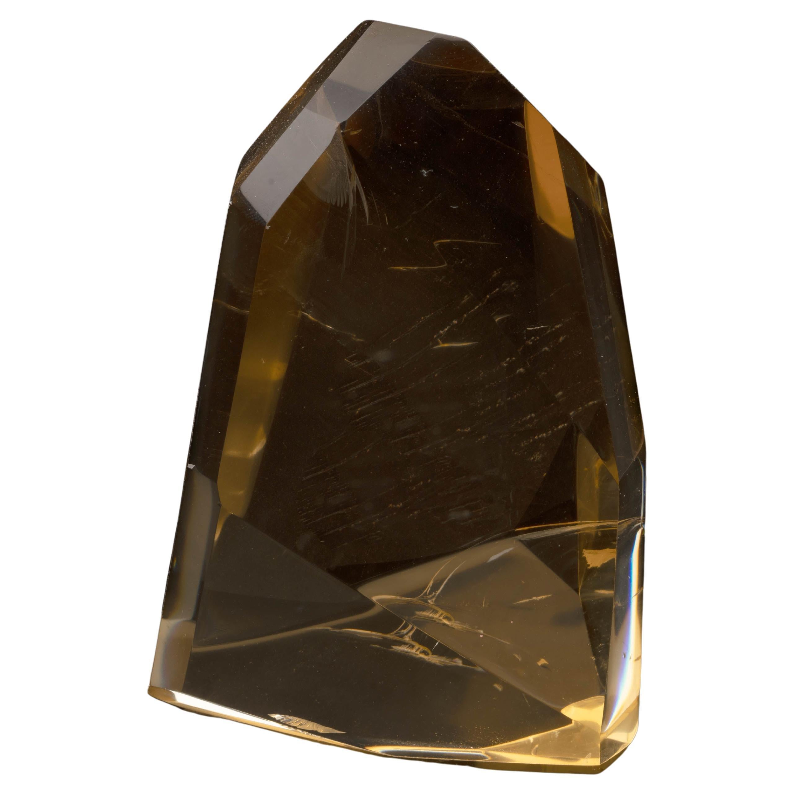 Hand-Polished Natural Citrine Freeform from Madagascar For Sale at 1stDibs