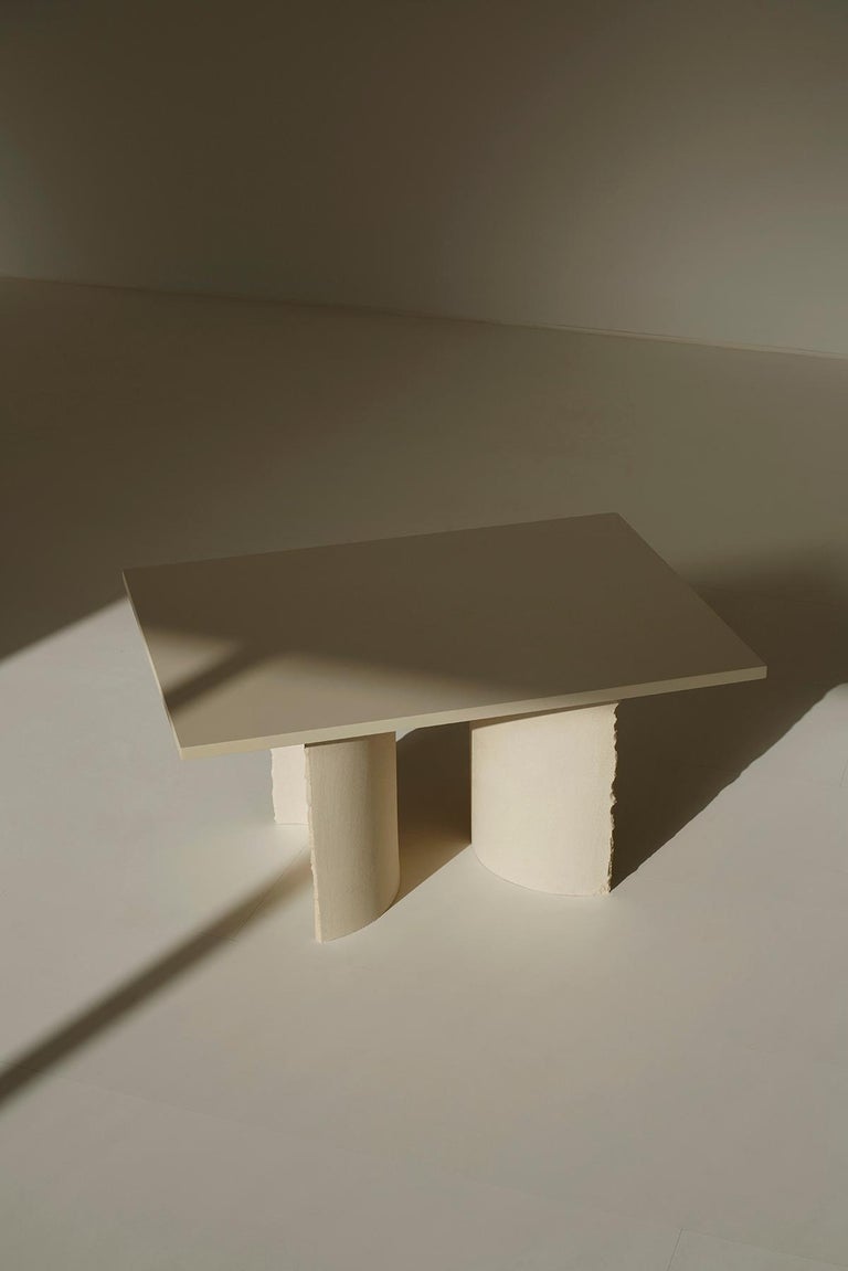 Common Effort Hand-Sculpted Black Clay Table by Sanna Völker For Sale ...