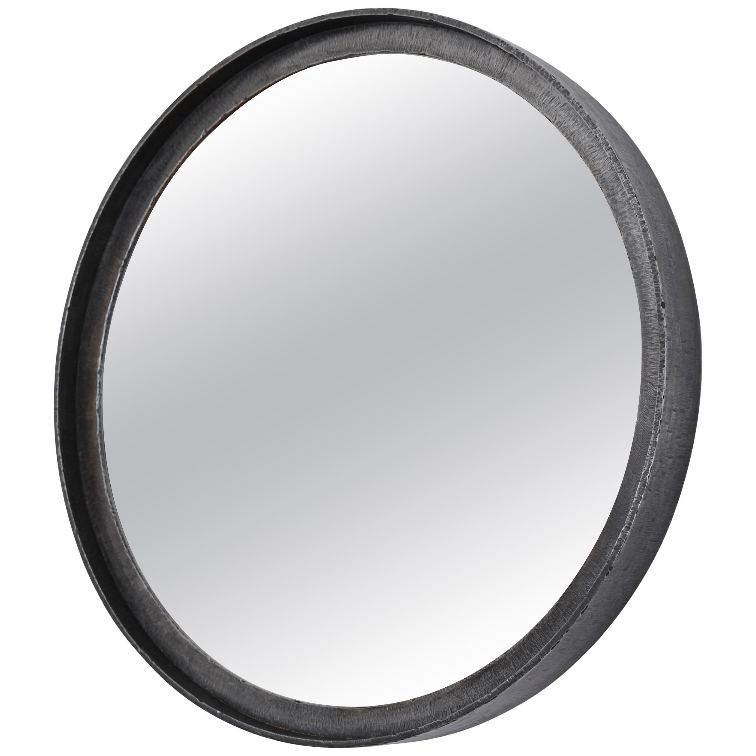 Contemporary Black Metal 'Ankh Air' Hand Mirror by Material Lust, 2014 ...