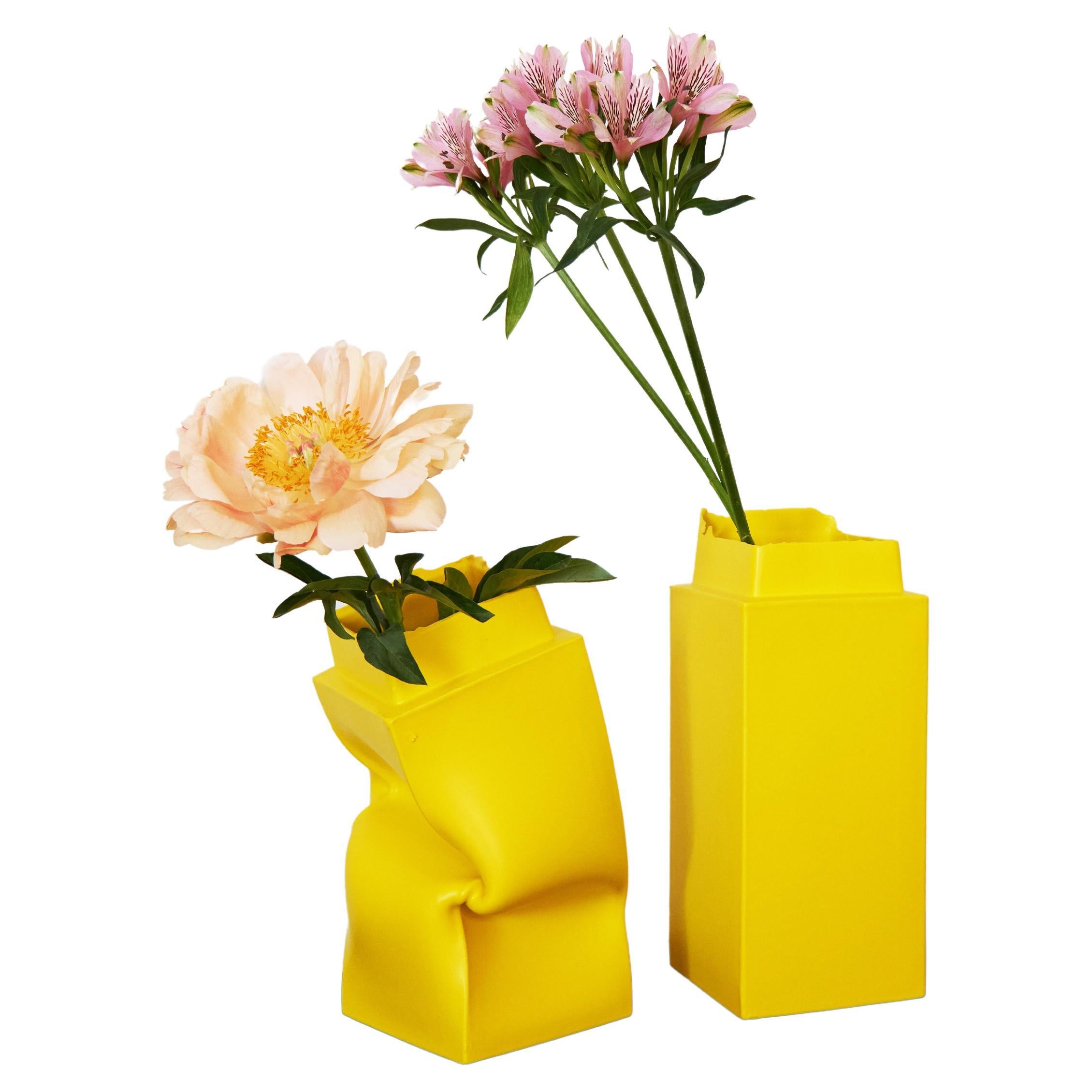 Custom color Italian ceramic one-of-a-kind vases by Jenna Basso ...