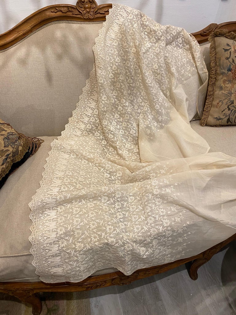 Hand-Sewn French Lace, Needlework, 18th-19th Century at 1stDibs