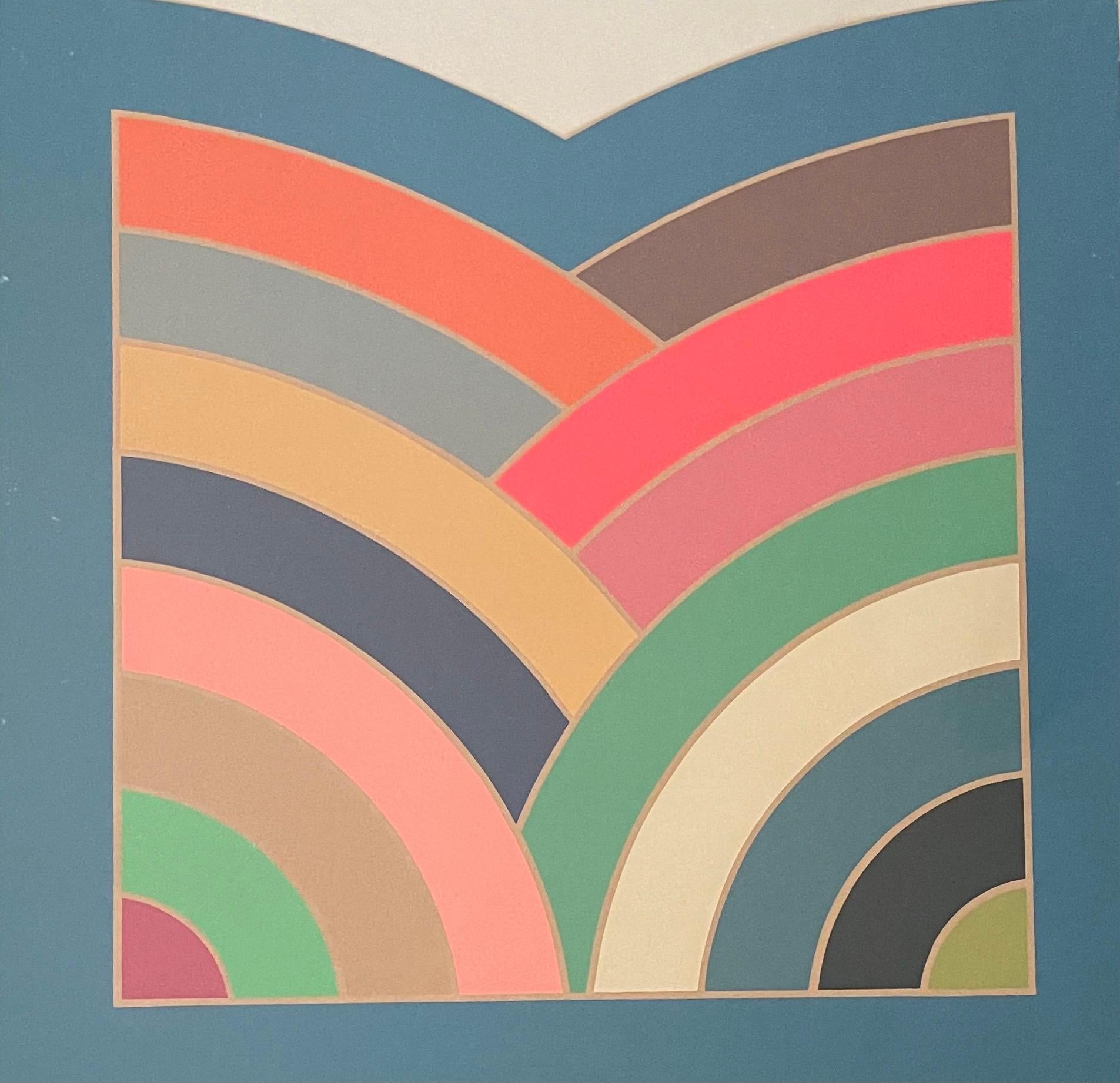 Hand Signed Ltd Edition Serigraph "MOMA 1870-1970 Centennial" by Frank ...