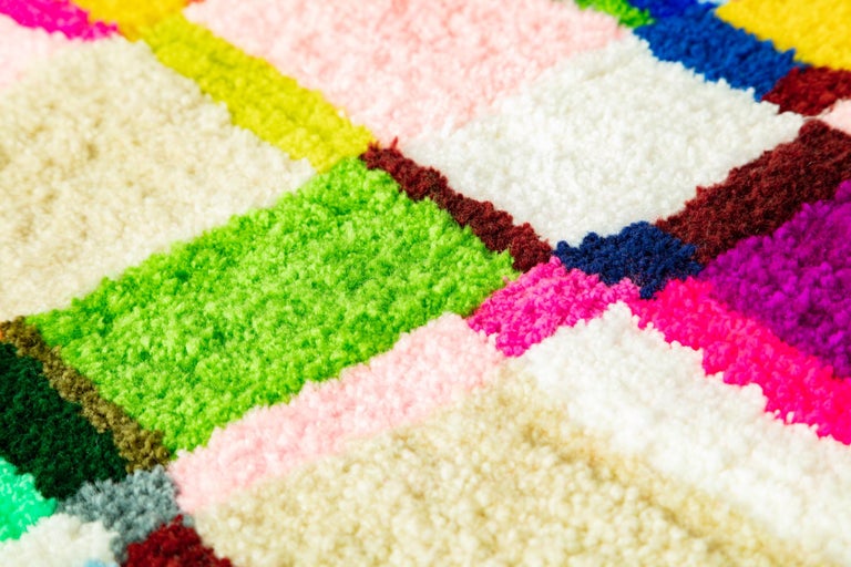 Hand Tufted Shag Rug 03 For Sale at 1stDibs