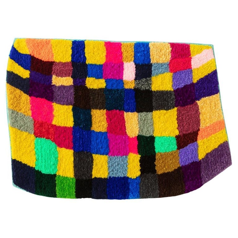 Hand Tufted Shag Rug 04 For Sale at 1stDibs