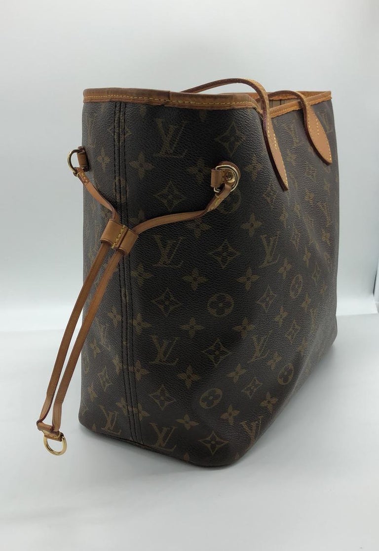 Handbag Louis vuitton Neverfull MM monogram at 1stDibs