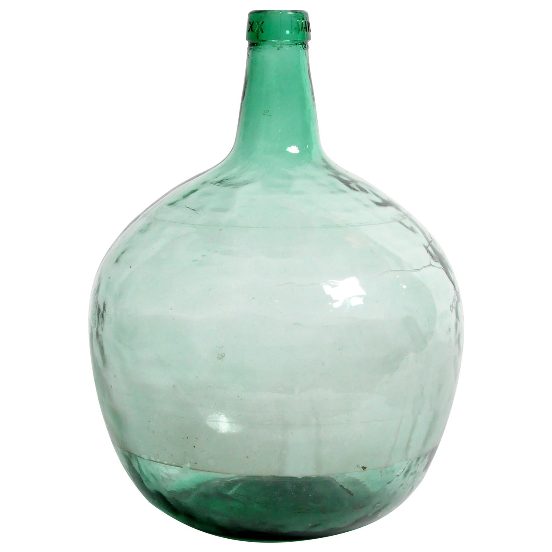 Handblown Olive Jar at 1stDibs