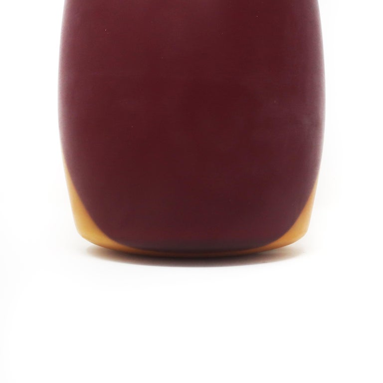 Handblown Two Tone Glass Vase by Ivan Baj for Arcade at 1stDibs