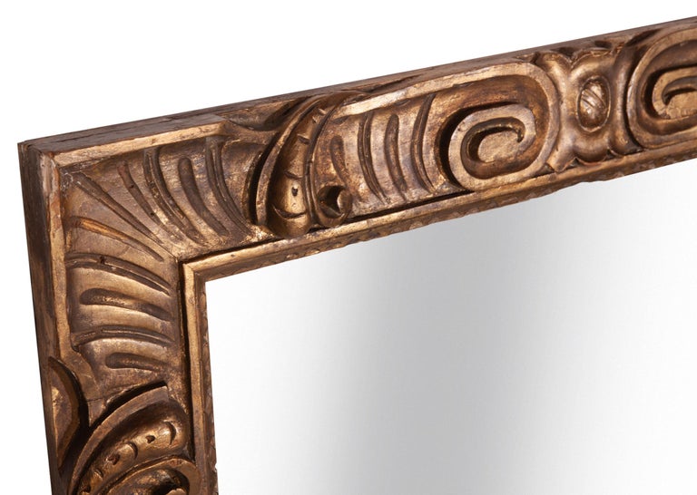 Antique Spanish Revival Hand Carved Mirror; early 20th Century For Sale ...
