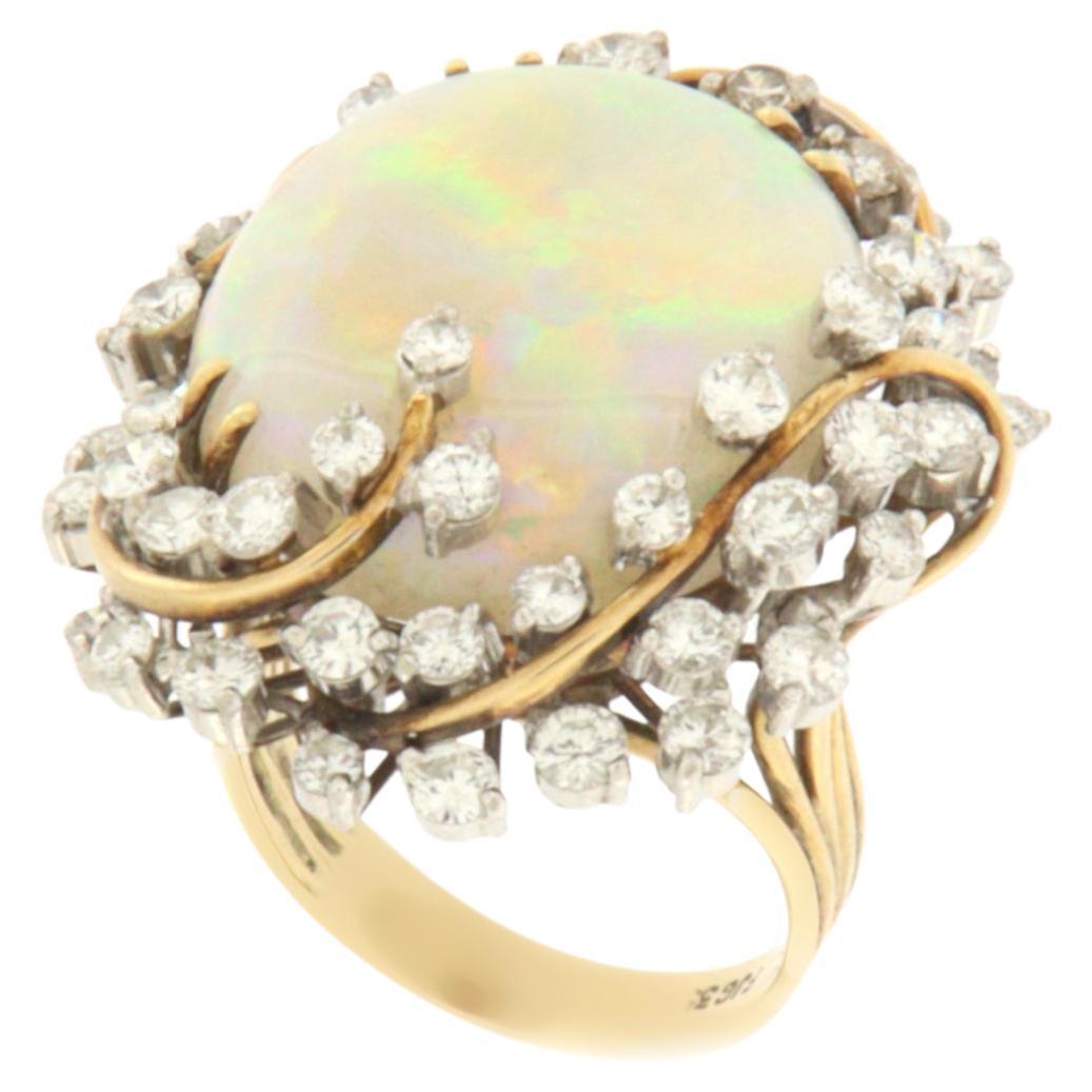 Gurhan 24 Karat Australian Opal Ring at 1stDibs | gurhan opal ring