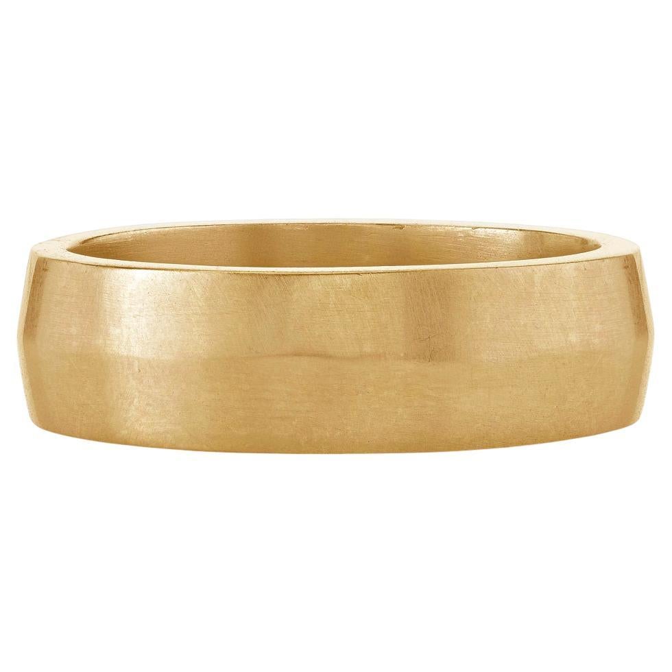 Single Stone Kelly 18k Yellow Gold Diamond Eternity Band For Sale at ...