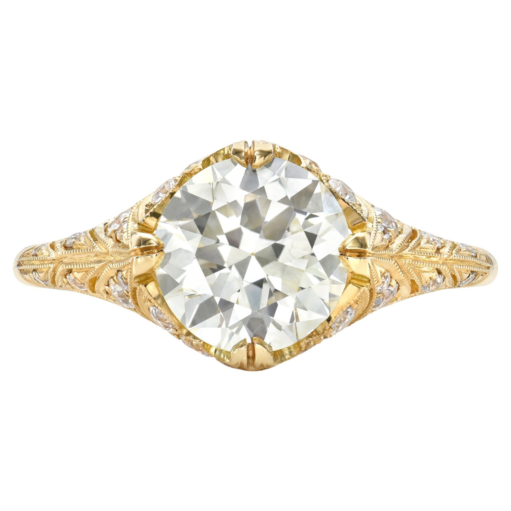 Single Stone Rings - 288 For Sale at 1stDibs | one stone ring, custom ...