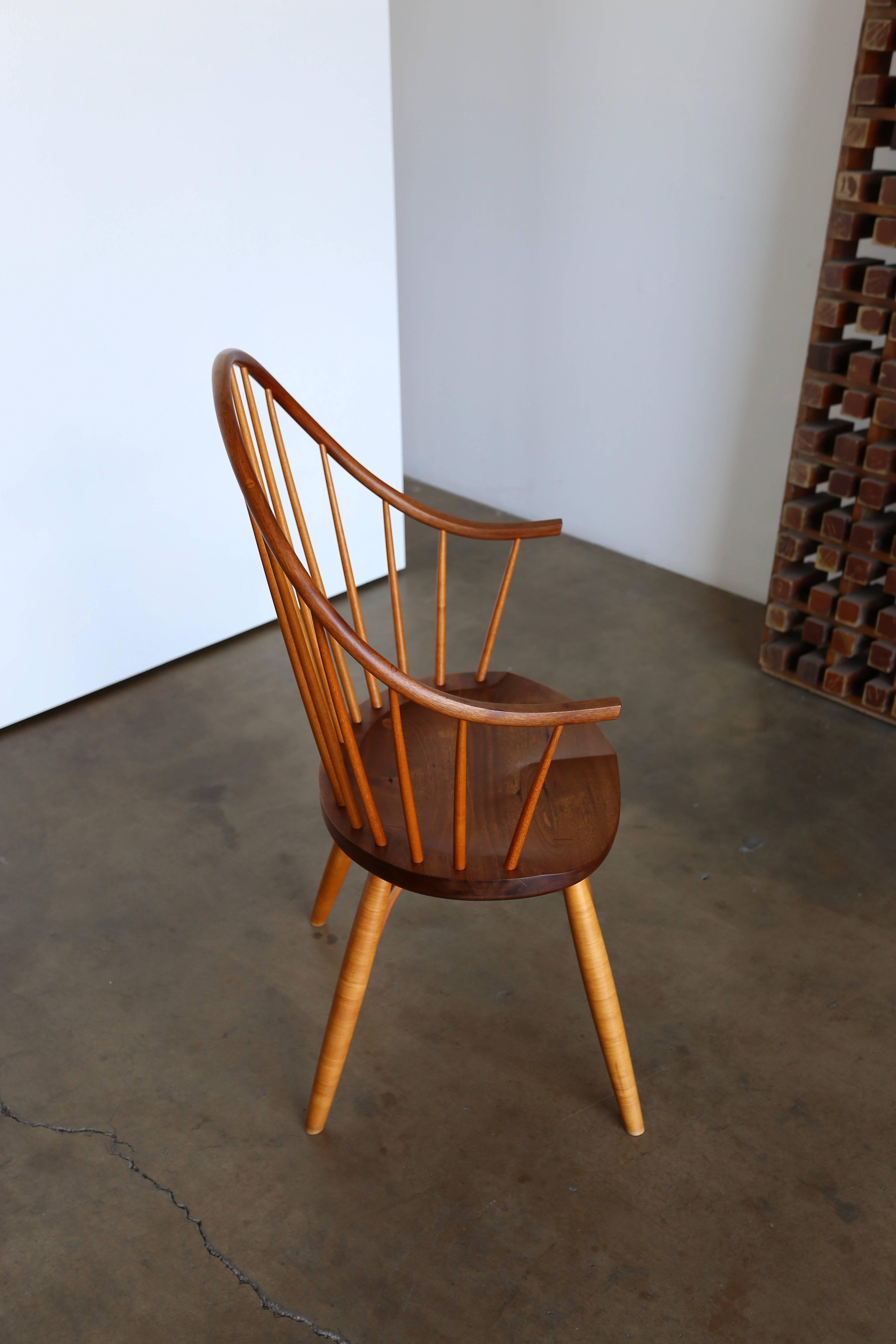 Handcrafted Continuous Armchair by John Onstine For Sale at 1stDibs