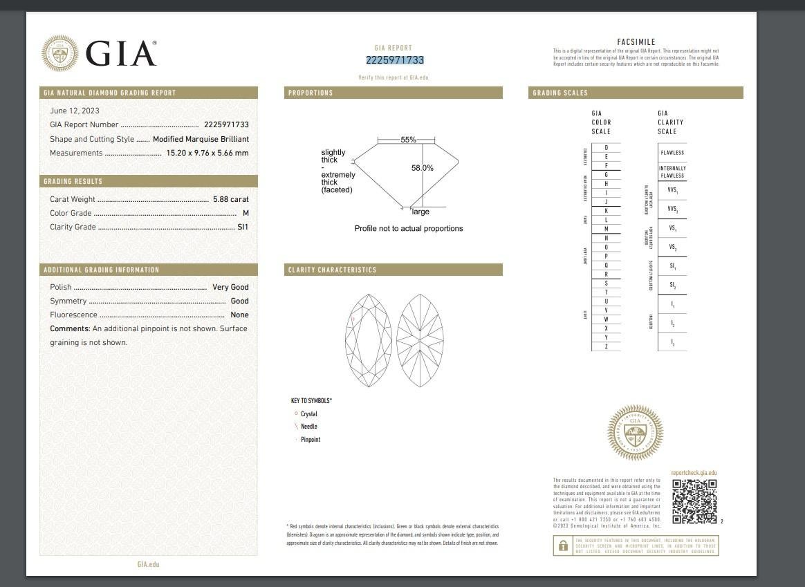 Handcrafted Cori Moval Cut Diamond Ring by Single Stone For Sale at 1stDibs