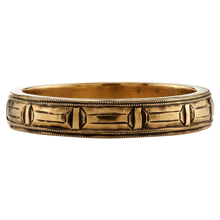 Customizable Handcrafted Leo Sectional Band in 18K Gold by Single Stone ...