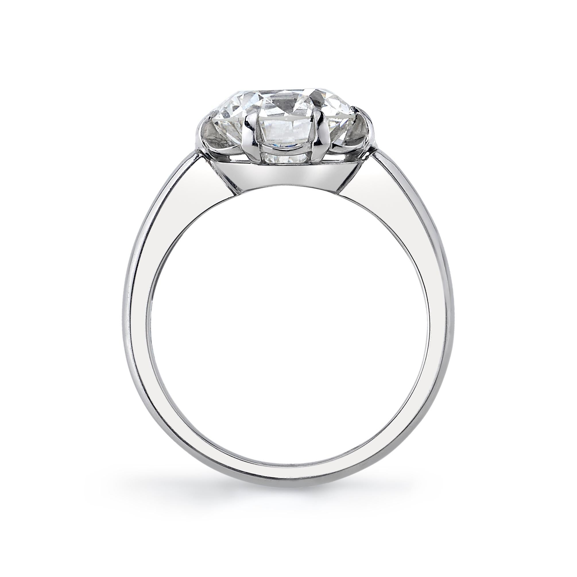 Handcrafted Jolene Old European Cut Diamond Ring by Single Stone For ...