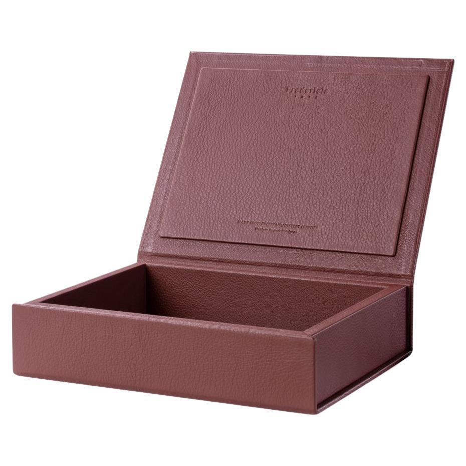 Handcrafted Leather Box Organizer, by August Sandgren for Fredericia ...