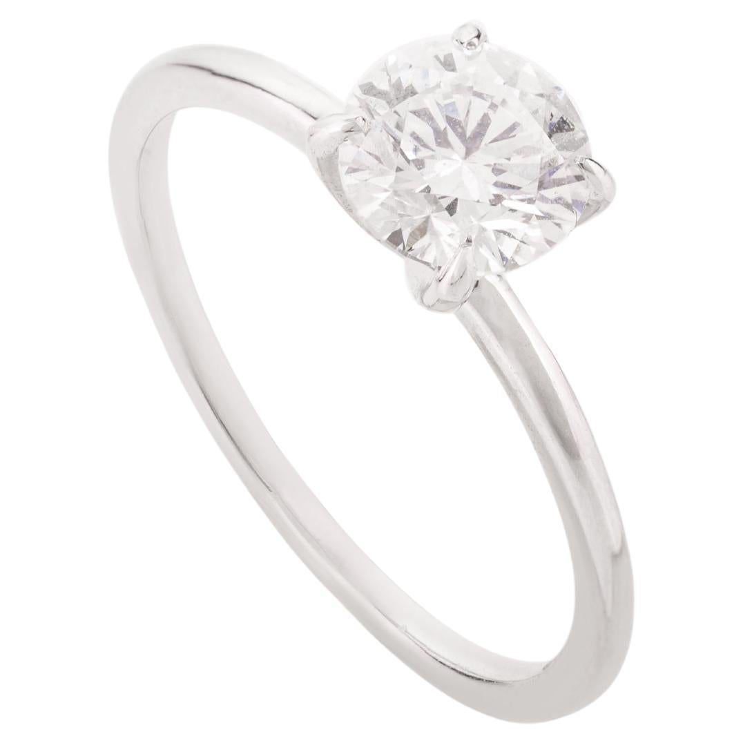 Customizable Moissanite Solitaire Promise Ring in 18k Solid Yellow Gold ...