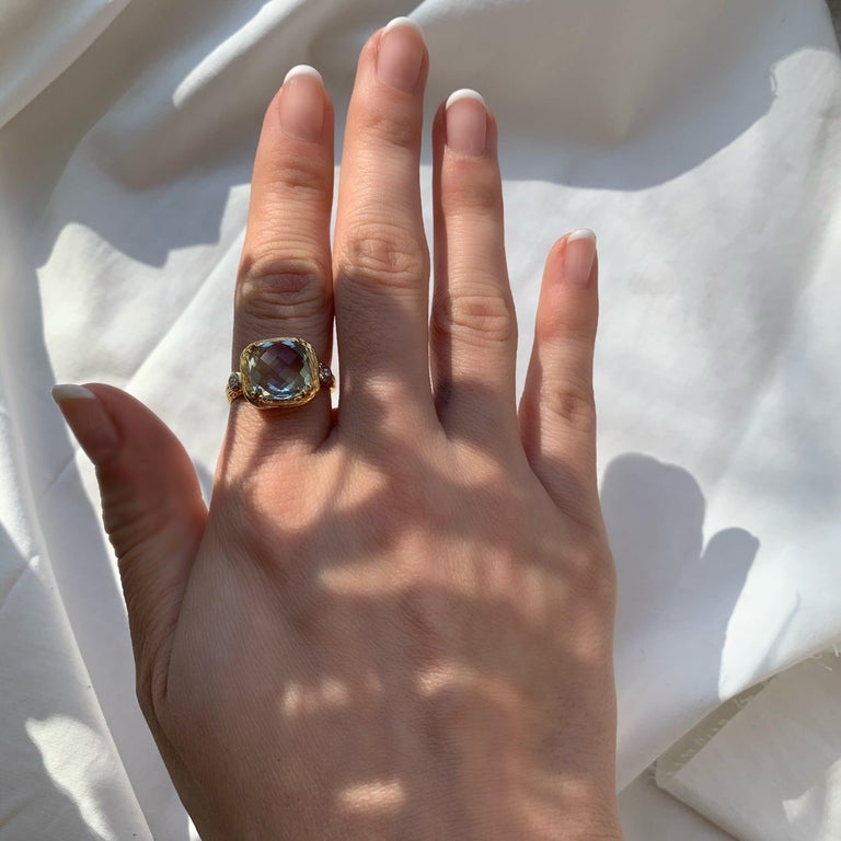 Customizable Handcrafted Polish-Finished Textured Cocktail Green ...