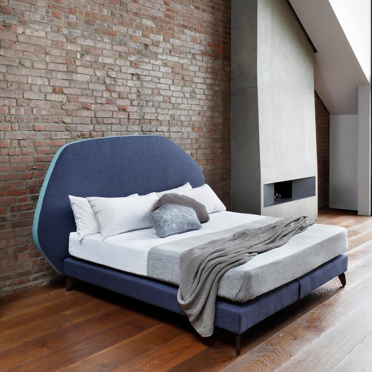 Savoir Curved Cloud Headboard and Nº4 Bed Set, Handmade to Order, Queen ...