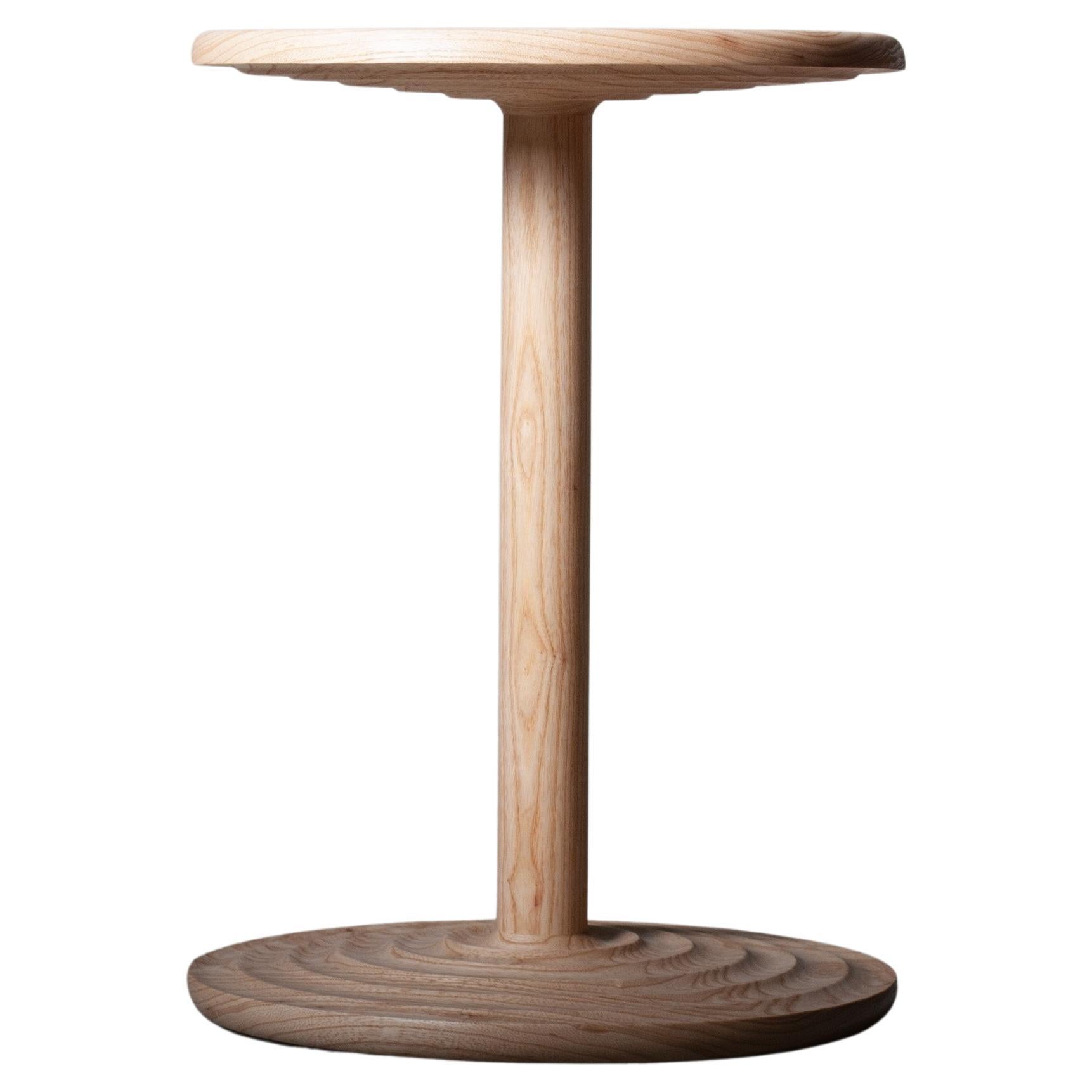 Large Handcrafted English Ash Side Table For Sale at 1stDibs