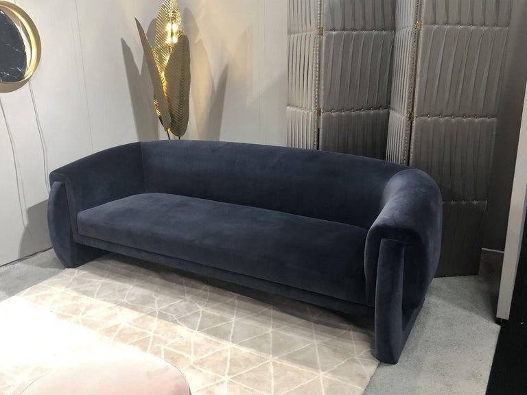 Handcrafted Sofa with Architectural Silhouette and High Resistance ...