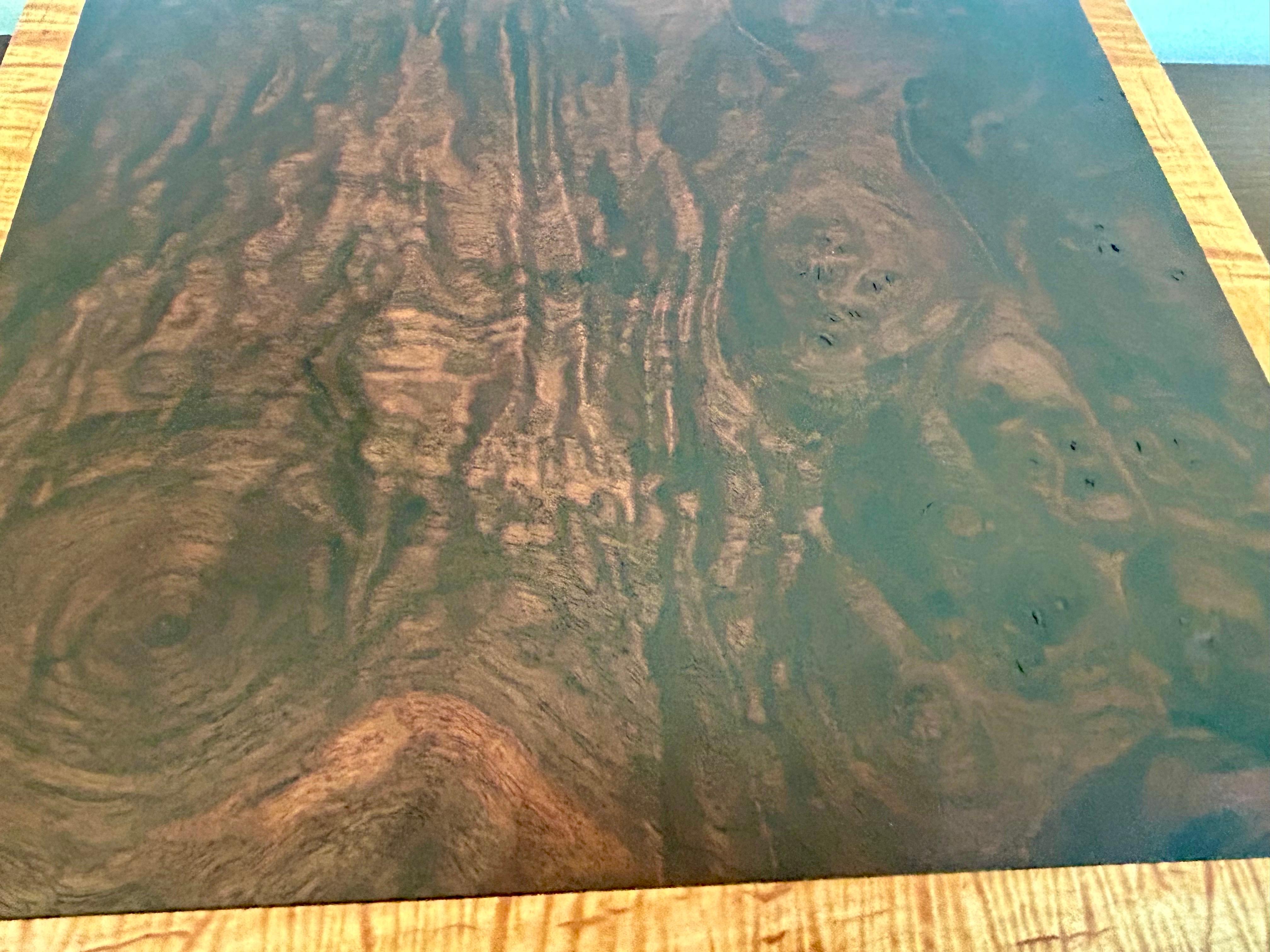 Handcrafted Wood Jewelry Box Art Object David Saly For Sale at 1stDibs