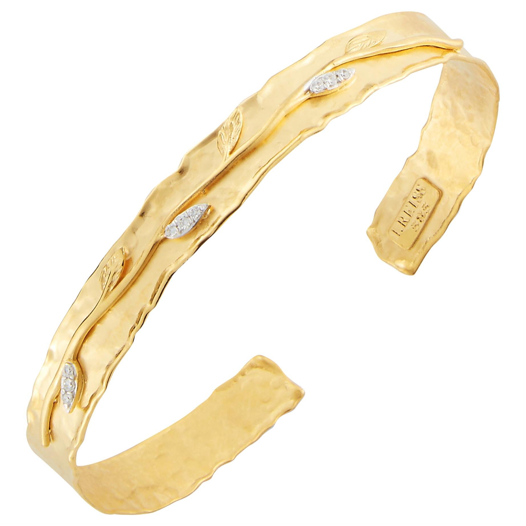 Flower Vine Cuff at 1stDibs