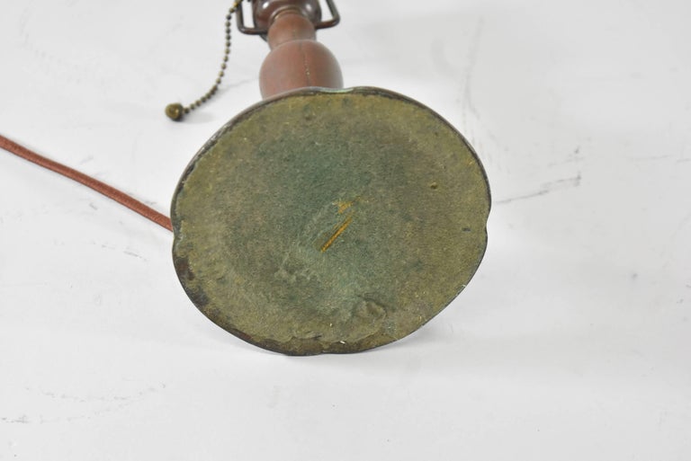 Handel Reverse Painted Shade Boudoir Lamp at 1stDibs | boudoir lamp ...