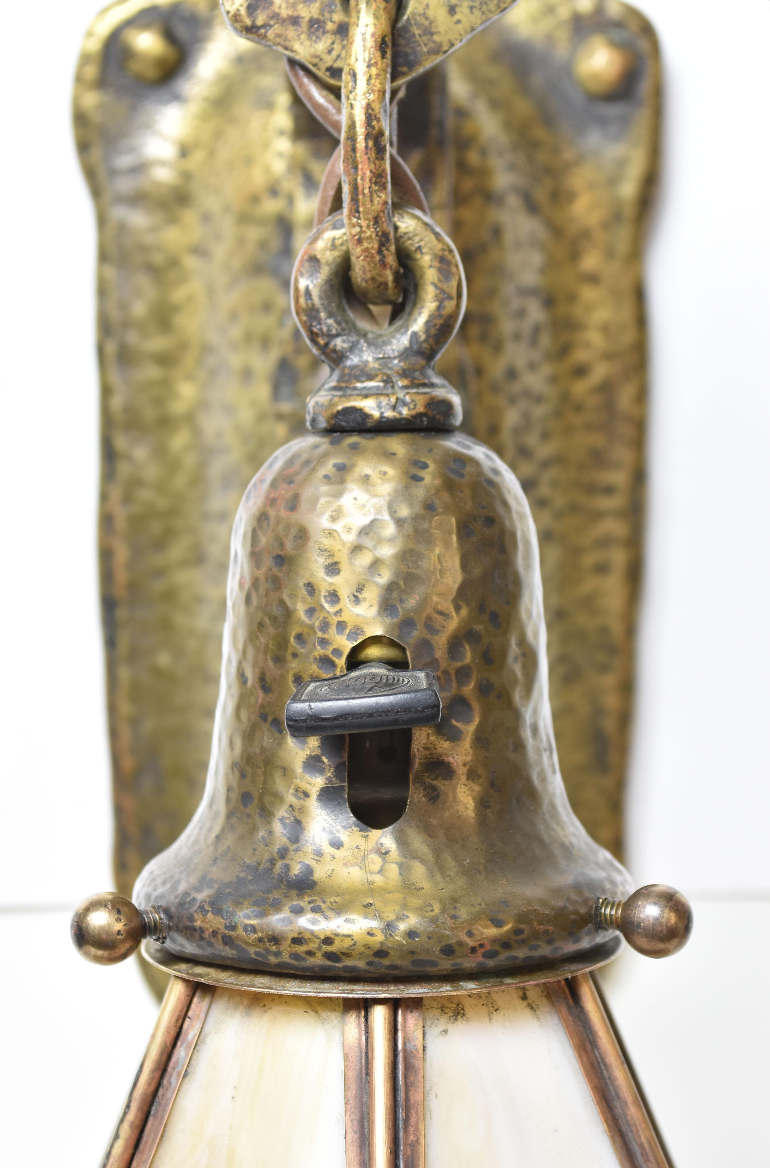 Handel Sconce with Shade at 1stdibs