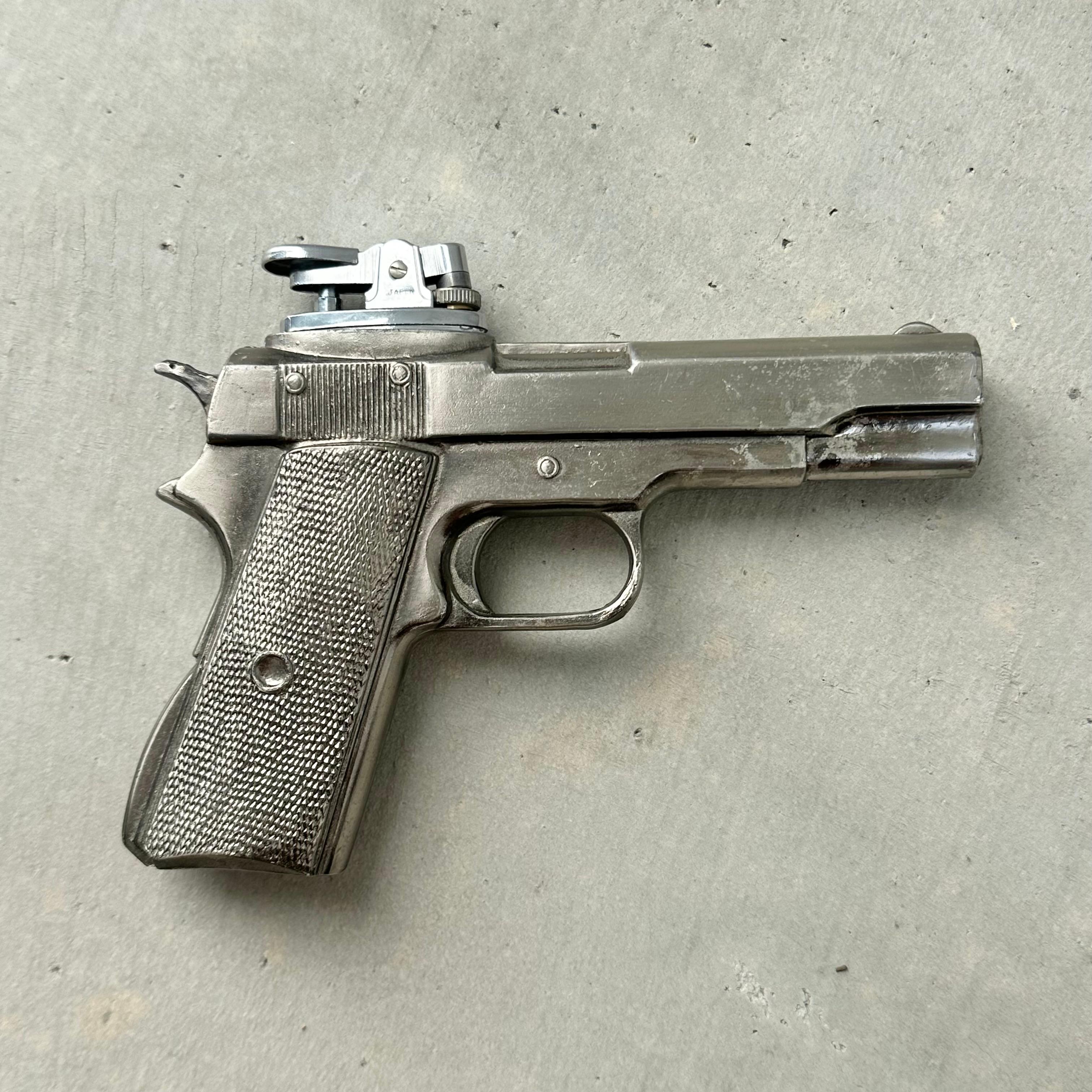 Handgun Lighter, 1970s Japan at 1stDibs