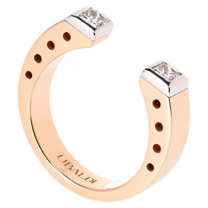 Handmade 18kt Gold Ubaldi Equestrian Jewelry Horseshoe Ring Princess ...