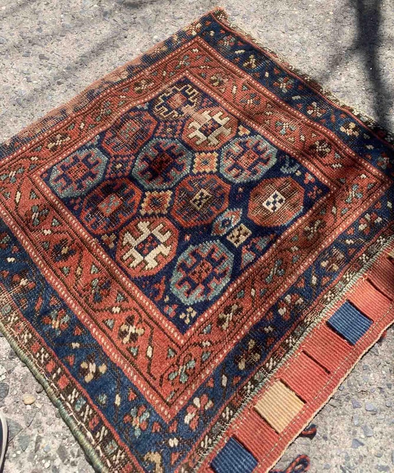 Handmade Antique Collectible Kurdish Style Bag, 1880s, 1B939 For Sale ...