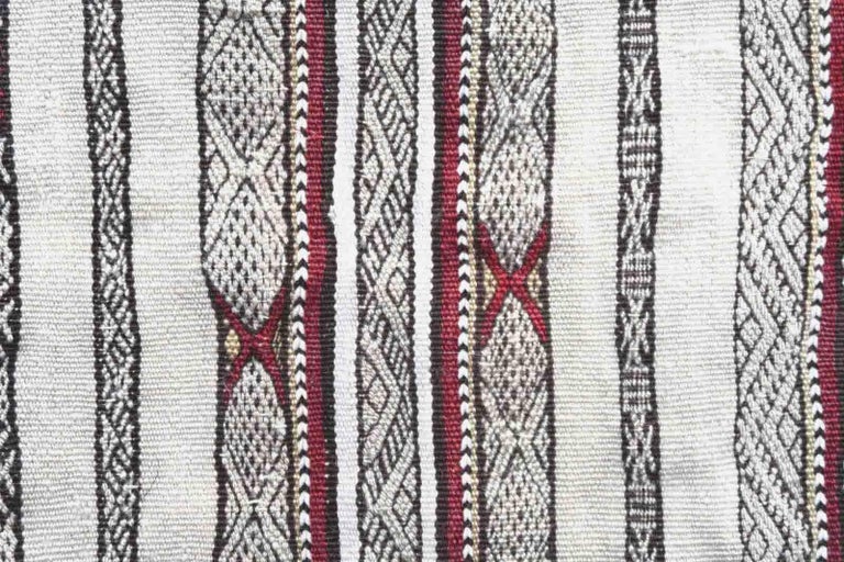 Handmade Antique Collectible Moroccan Berber Kilim, 1900s, 1P117 For ...