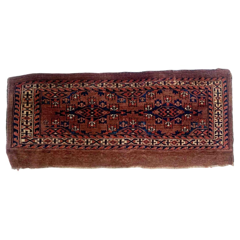 Handmade Antique Collectible Turkmen Yomud Rug, 1880s, 1b932 For Sale ...