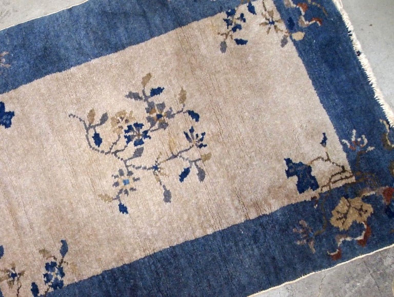 Handmade Antique Peking Chinese Rug, 1880s, 1B762 For Sale at 1stdibs