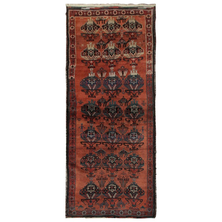Tapis de salon tribal ancien fait à la main, tapis traditionnel en ...