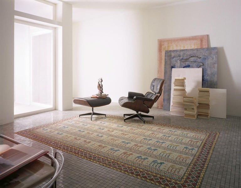 Handmade Artistic Marble Mosaic Rug Dimension and Colors Customizable ...