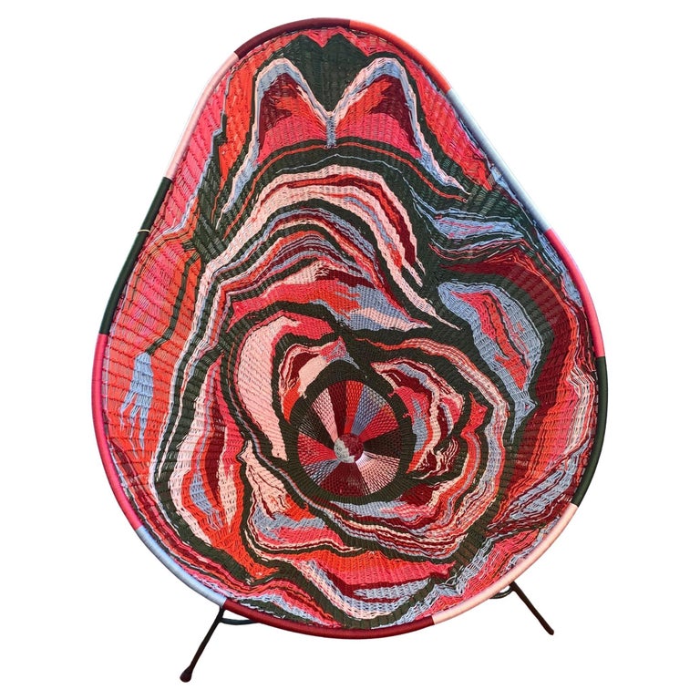 Handmade Avocado Chair For Sale at 1stDibs