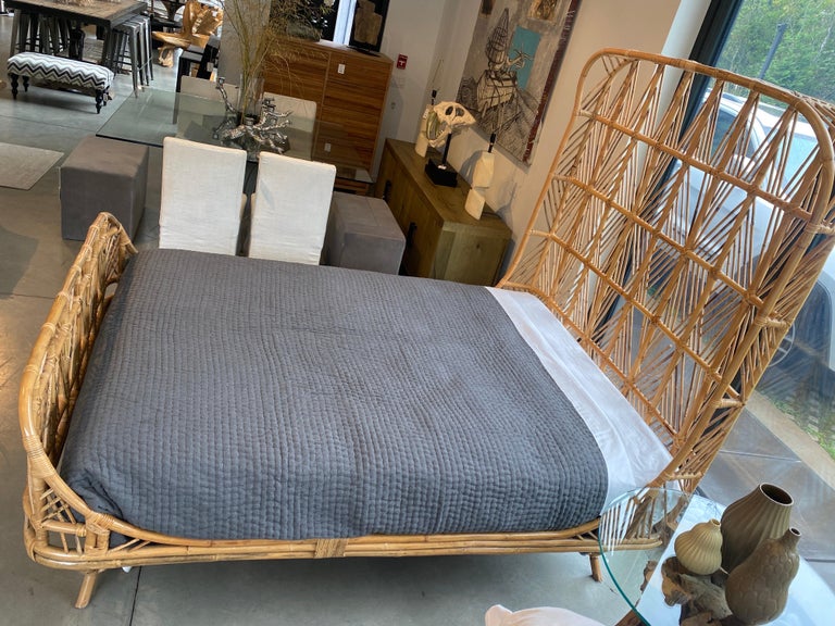 Handmade Bamboo Balinese Bed For Sale at 1stDibs