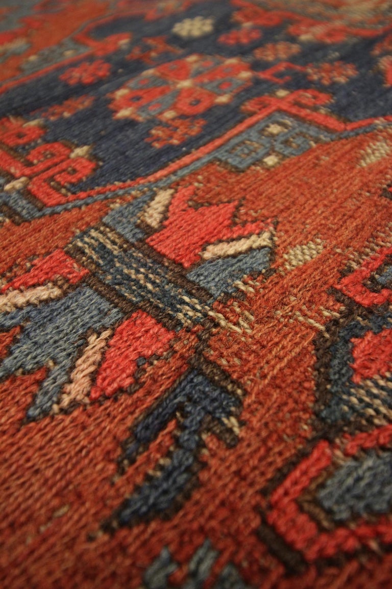 Handmade Carpet Caucasian Sumakh Kilim Rug Oriental Traditional Wool ...