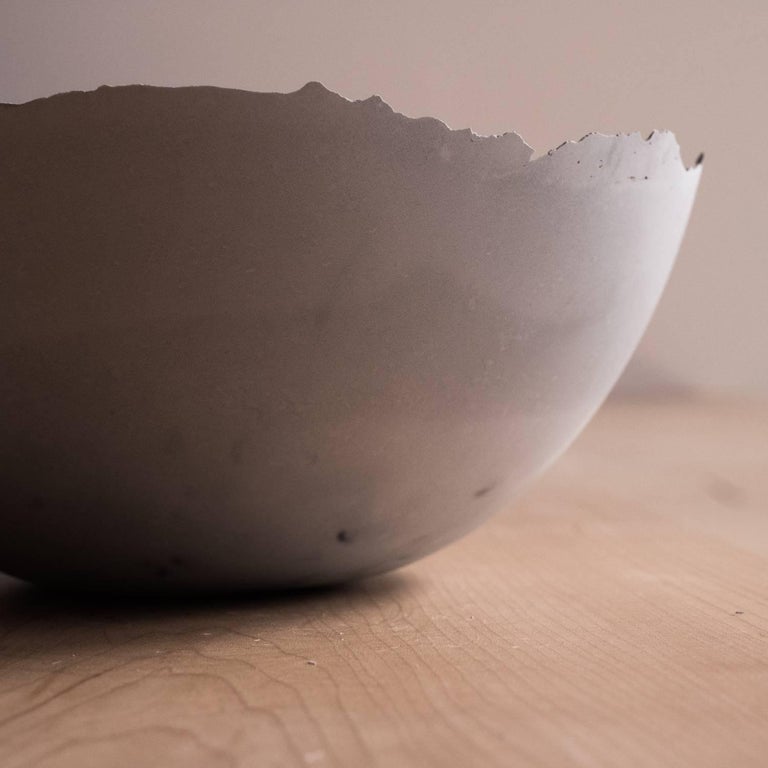 Handmade Cast Concrete Bowl in Grey by UMÉ Studio For Sale at 1stDibs ...