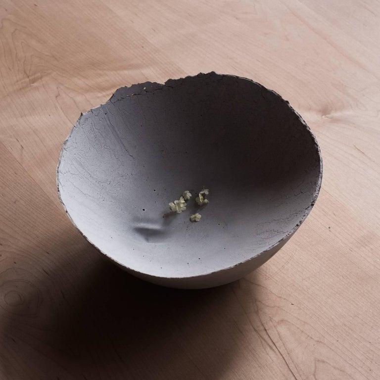 Handmade Cast Concrete Bowl in Grey by UMÉ Studio For Sale at 1stDibs ...