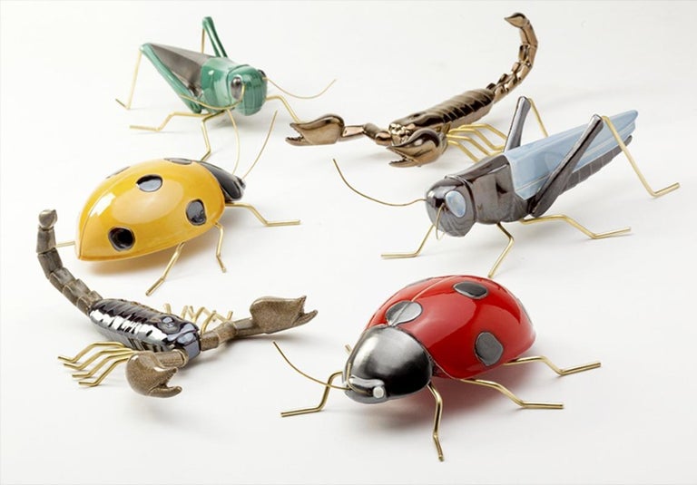 Handmade Ceramic Accessories Scorpion Green For Sale at 1stDibs