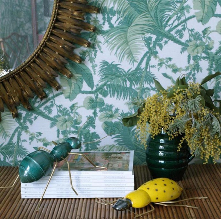 Handmade Ceramic Accessories Scorpion Green For Sale at 1stDibs