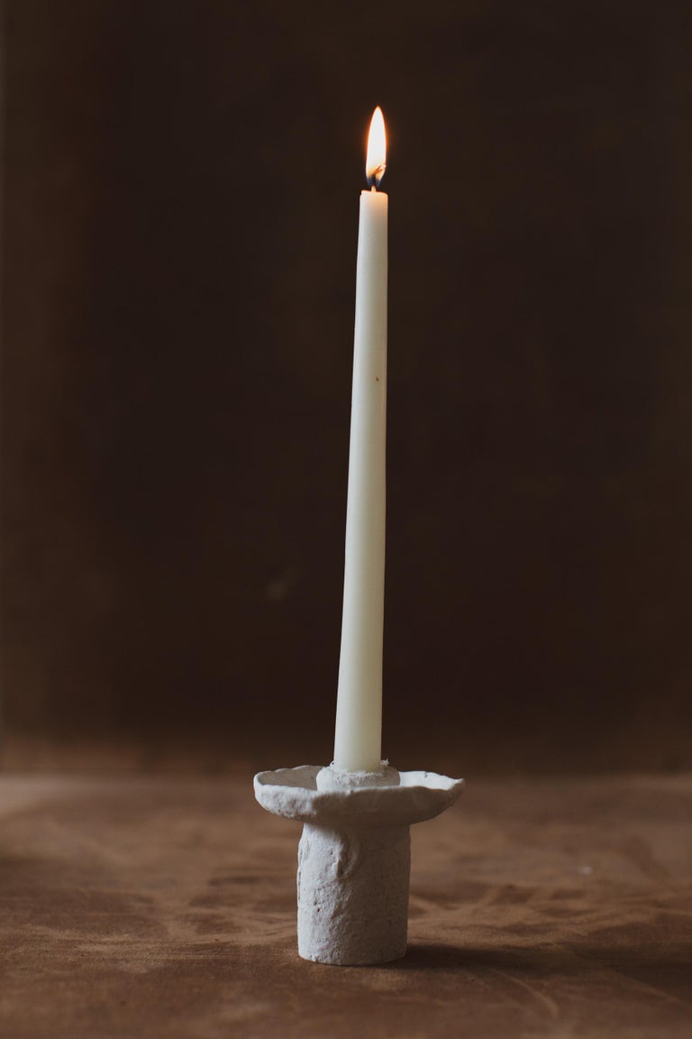 Handmade Ceramic Candlestick Holders by Mugly, NYC For Sale at 1stDibs
