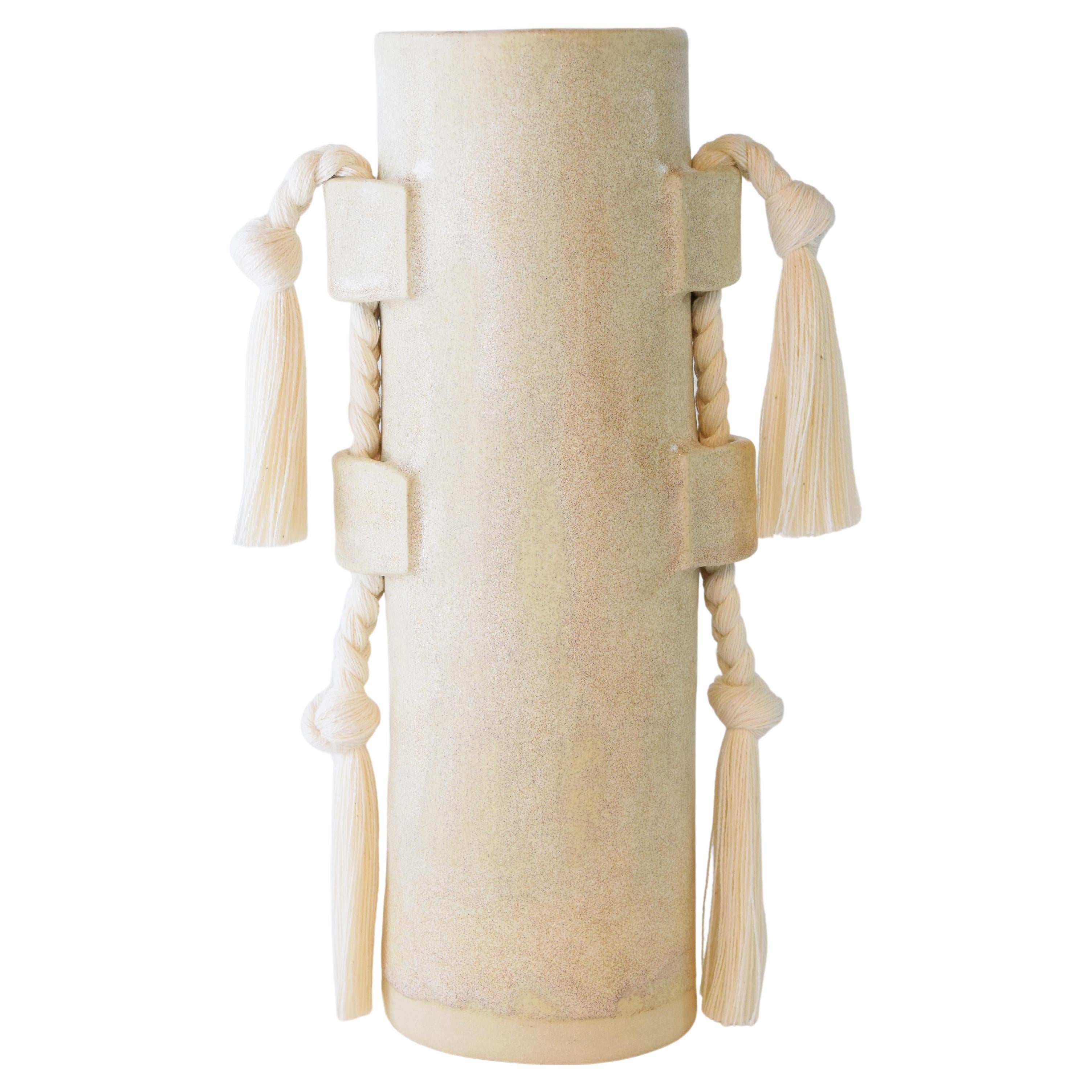Off-White Ceramic Vase with Intricate Crackling at 1stDibs | intricate ...